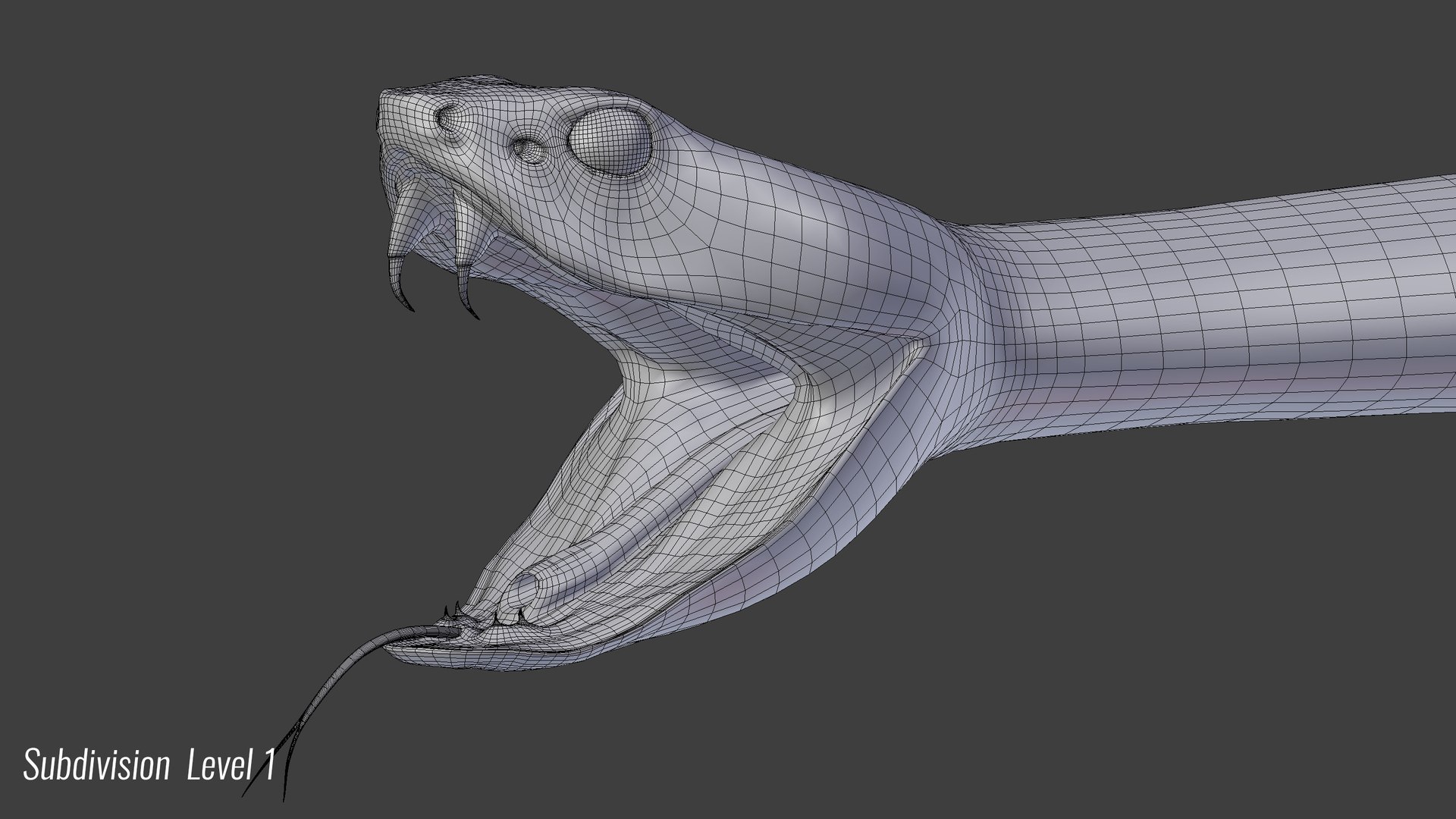 3D model realistic snake - TurboSquid 1277884
