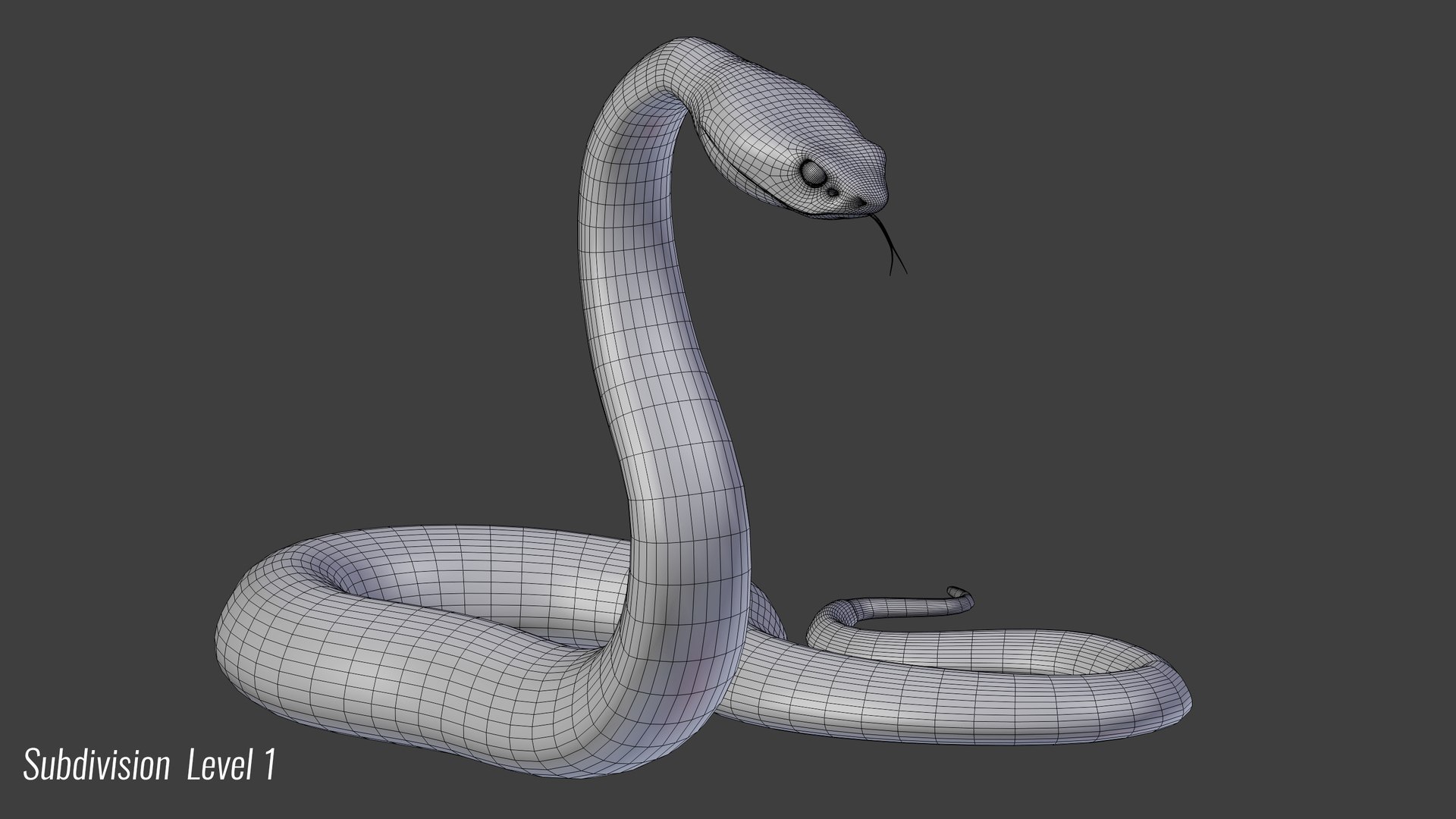 3D model realistic snake - TurboSquid 1277884