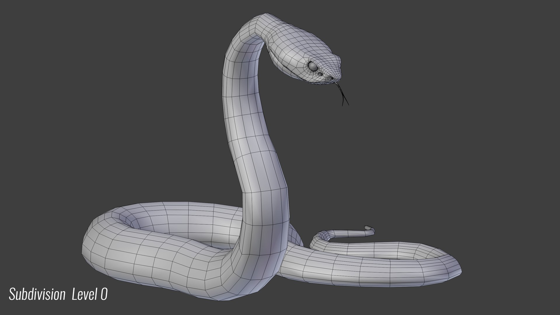 3D model realistic snake - TurboSquid 1277884