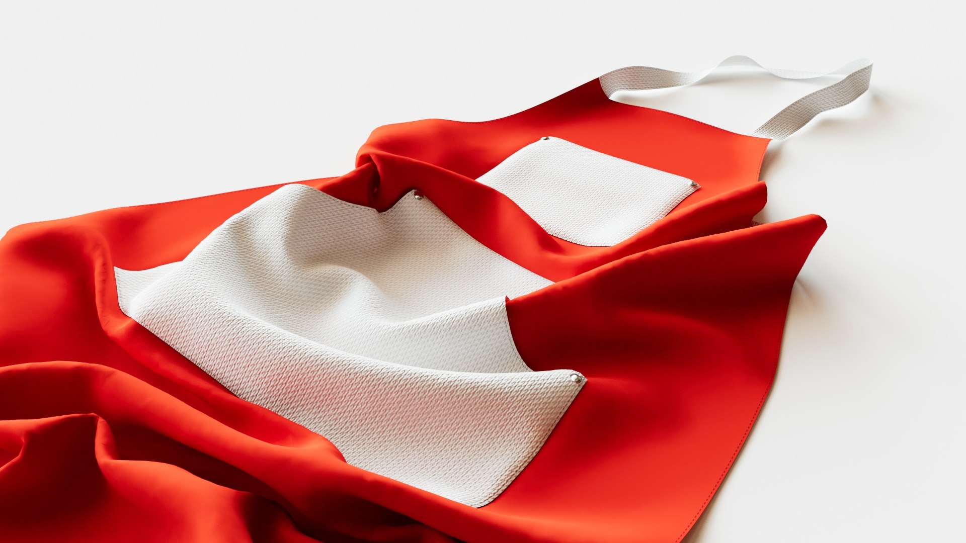 3D Model Apron On Floor - Including Marvelous File - 3D Asset ...