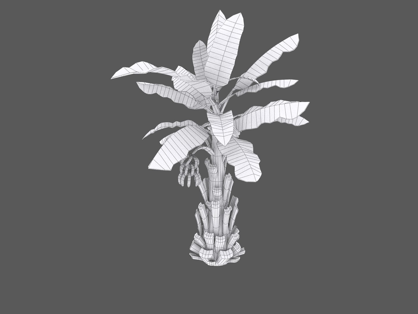 Stylized Banana Tree Palm 3D - TurboSquid 1488484