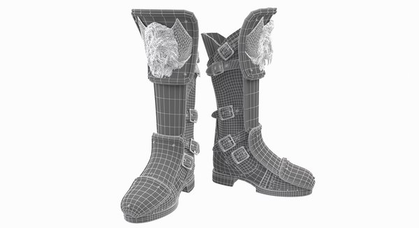 Armor boot 3D model - TurboSquid 1169762