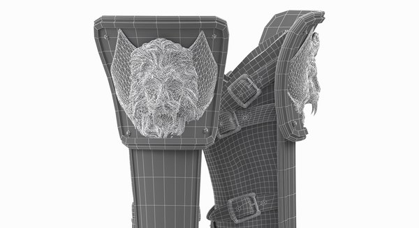 Armor boot 3D model - TurboSquid 1169762