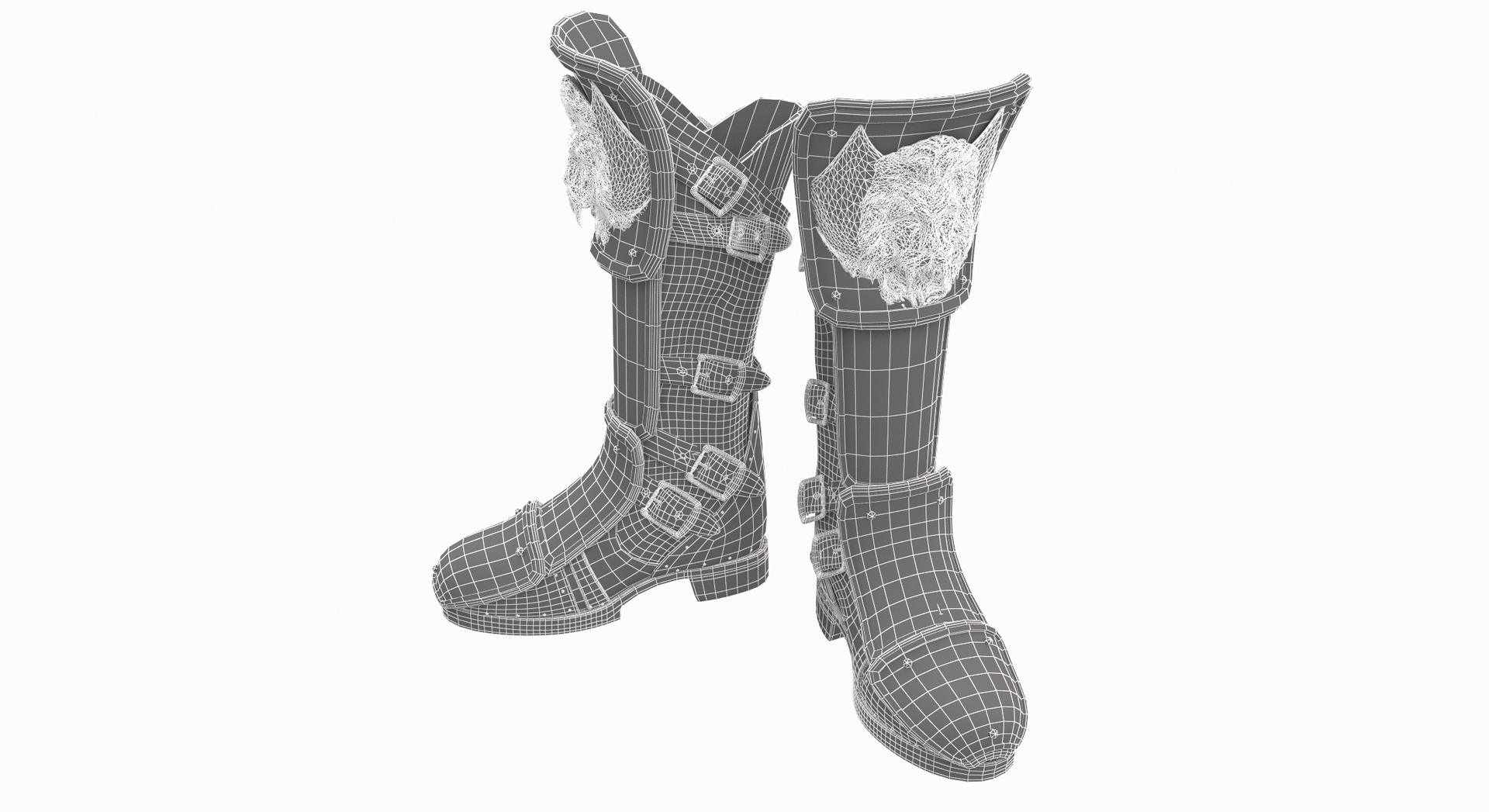 Armor boot 3D model - TurboSquid 1169762