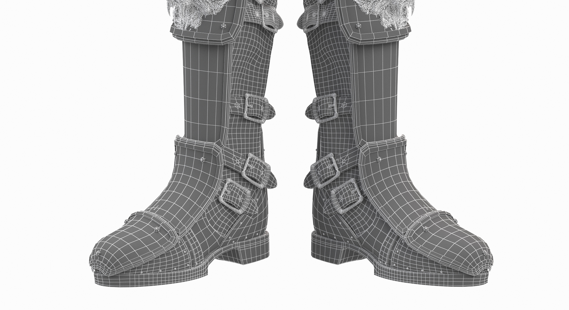 Armor boot 3D model - TurboSquid 1169762