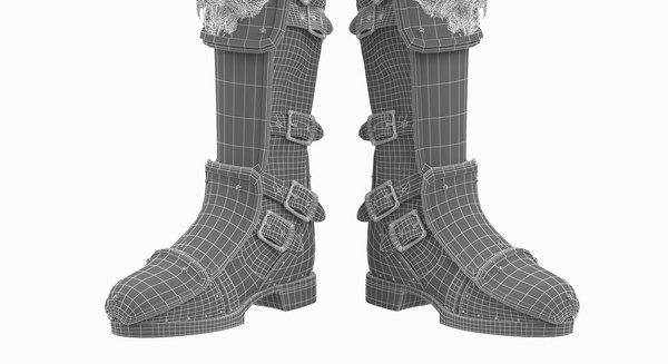 Armor boot 3D model - TurboSquid 1169762