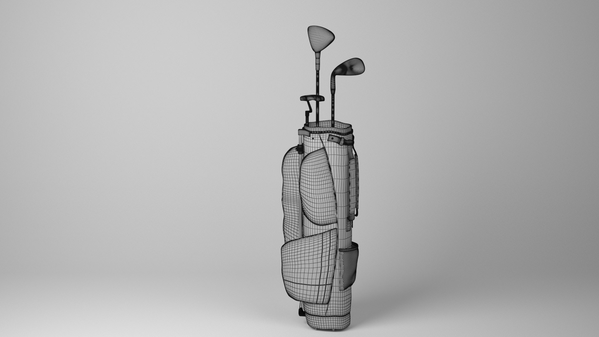 Golf Bag Model - TurboSquid 1776709