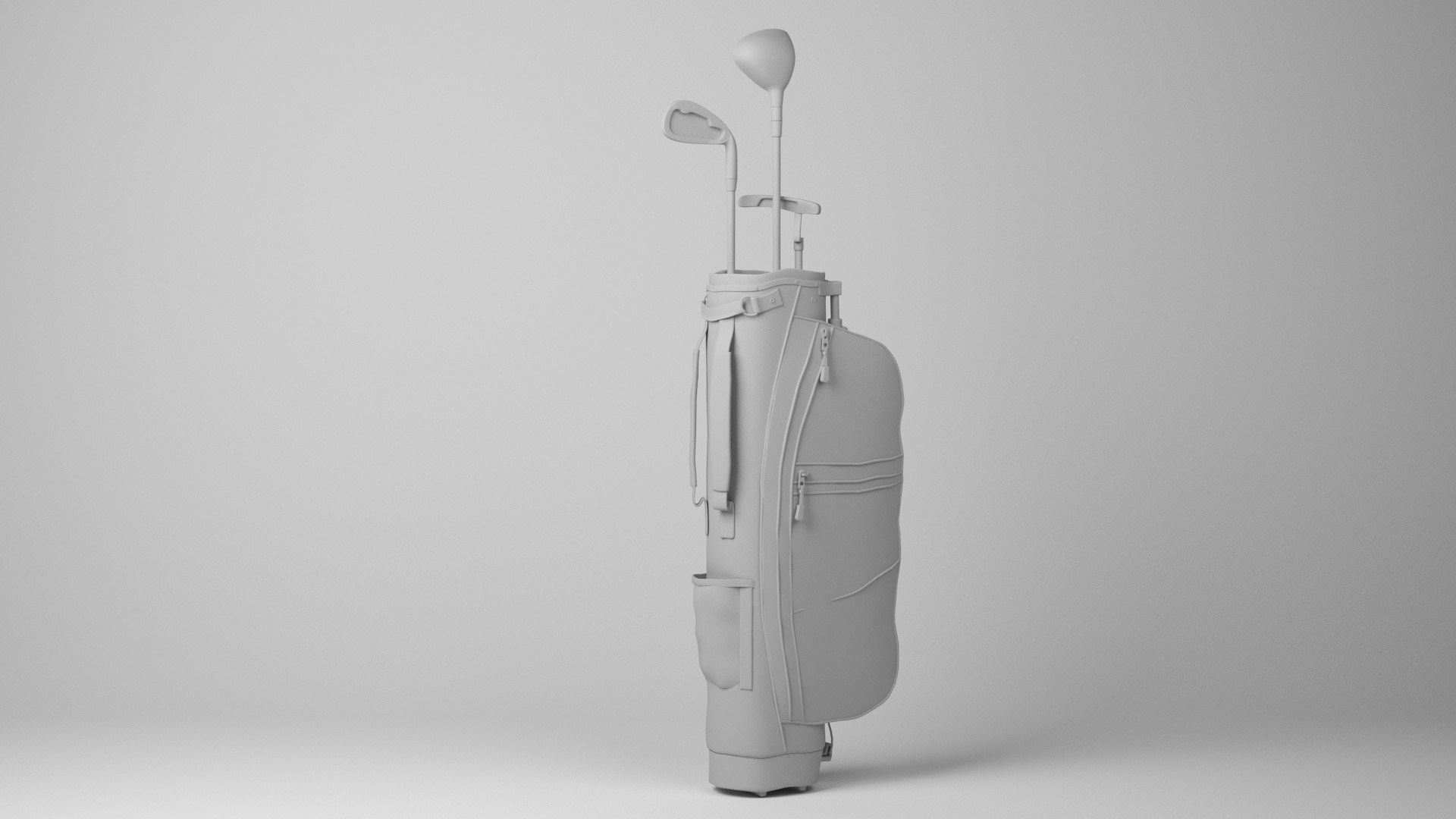 Golf Bag Model - TurboSquid 1776709
