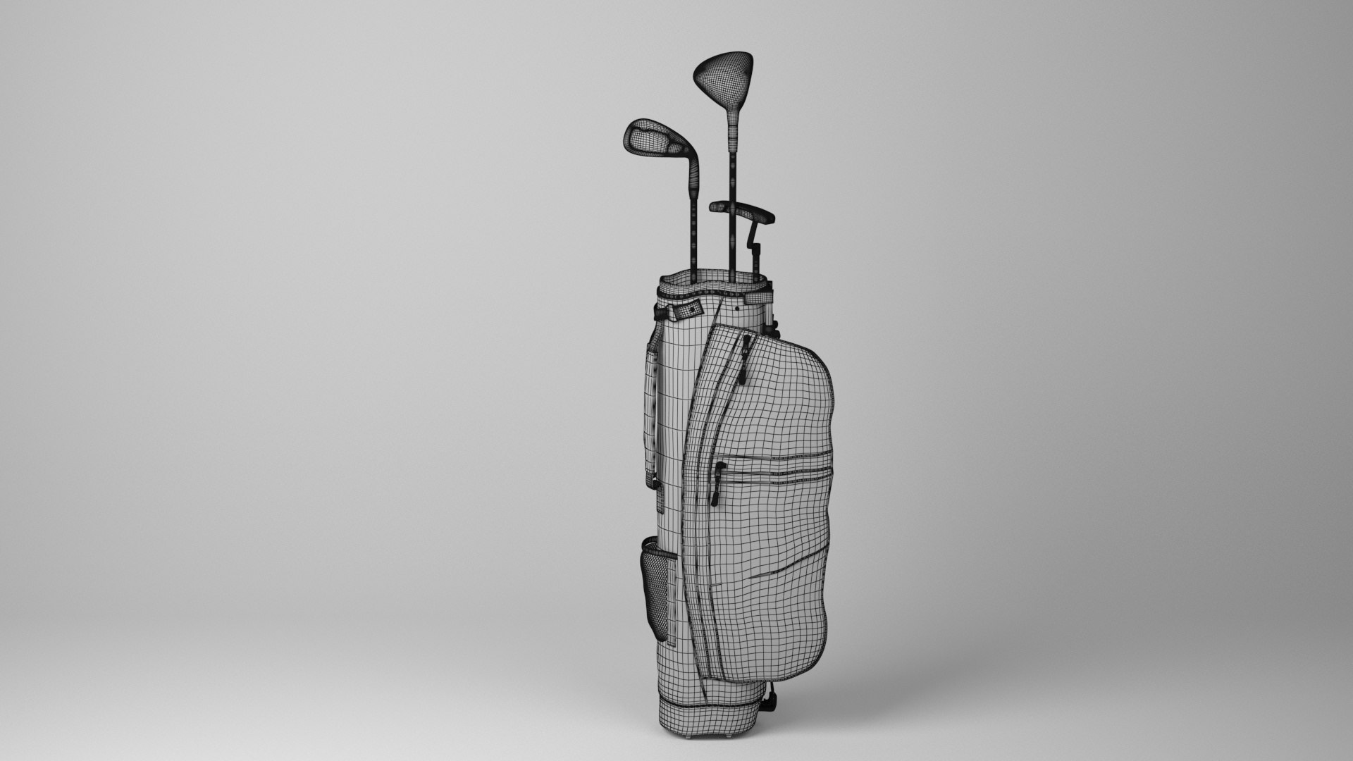 Golf Bag Model - TurboSquid 1776709