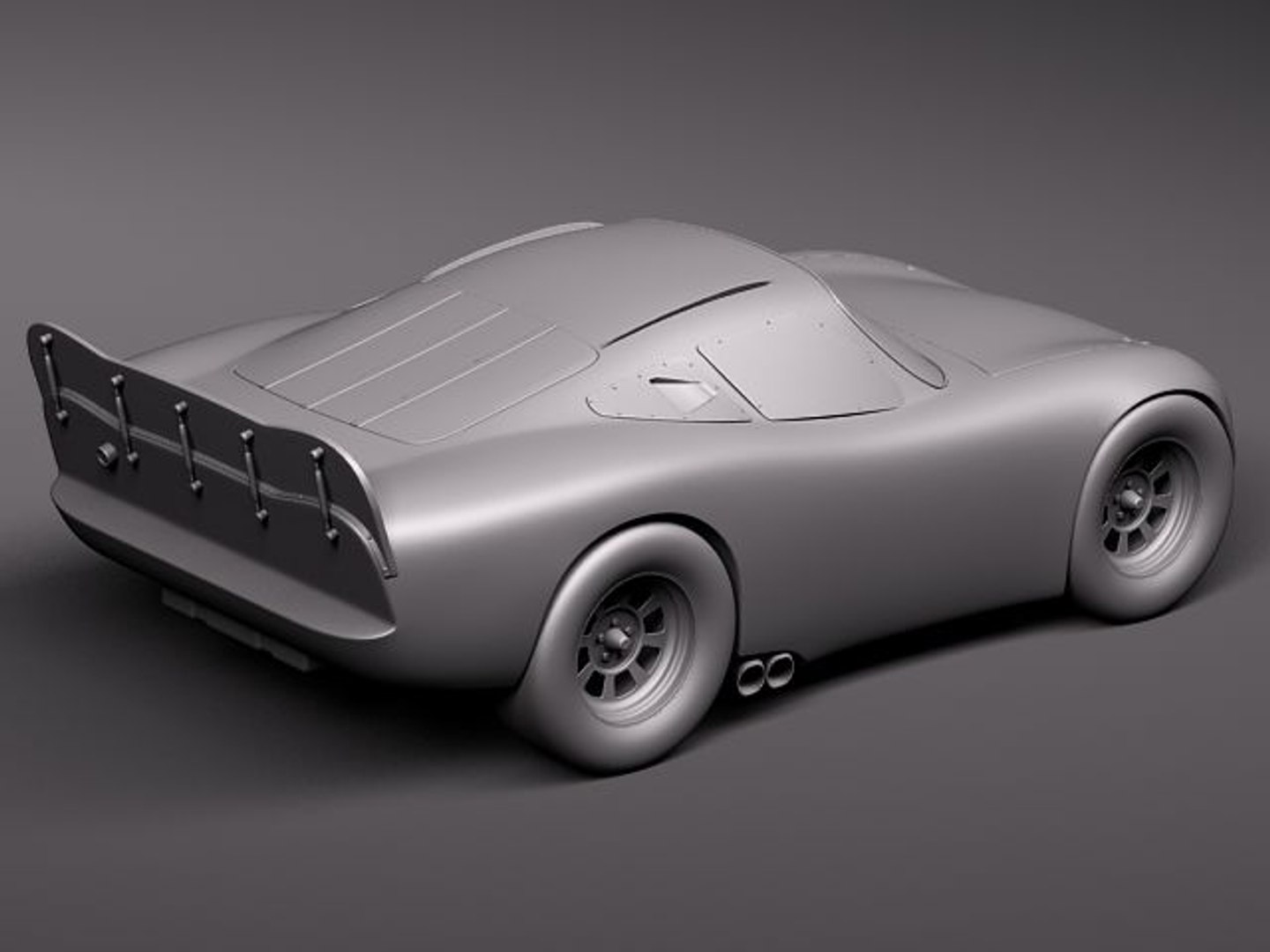 Lightning Mcqueen Zigzag Race Car 3d Model