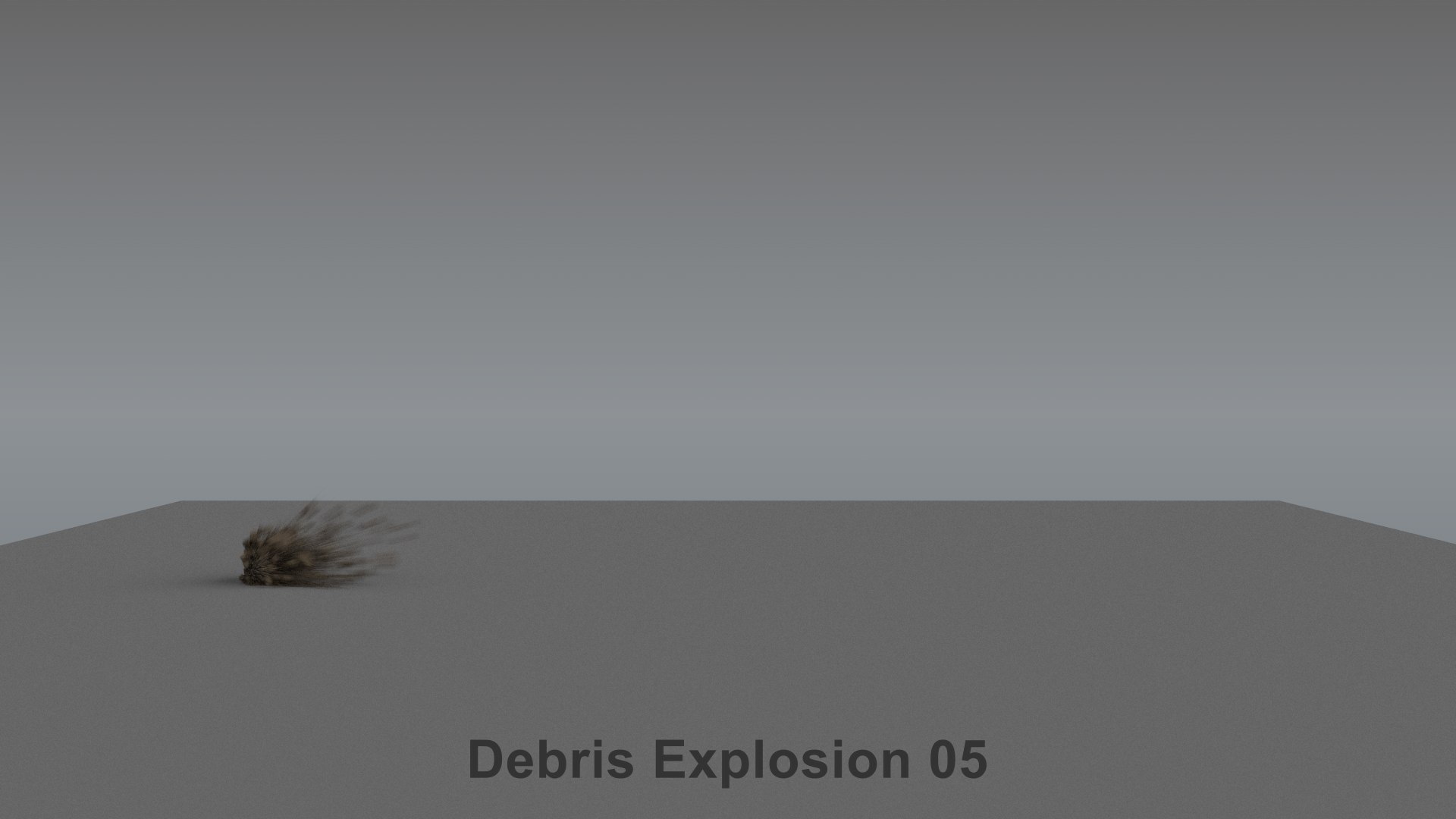 Debris Explosion 05 - ABC 3D Model - TurboSquid 1817232