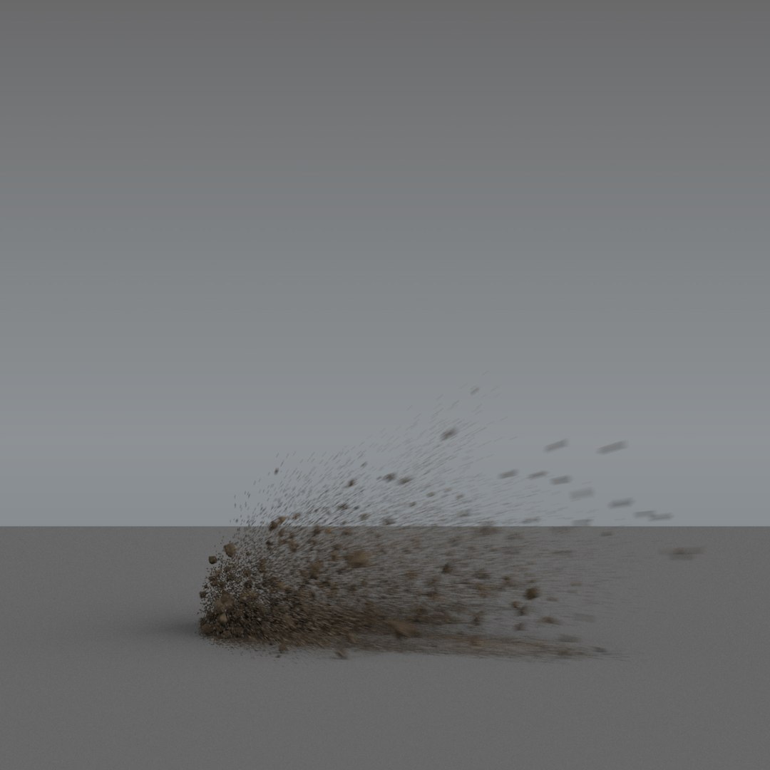 Debris Explosion 05 - ABC 3D Model - TurboSquid 1817232