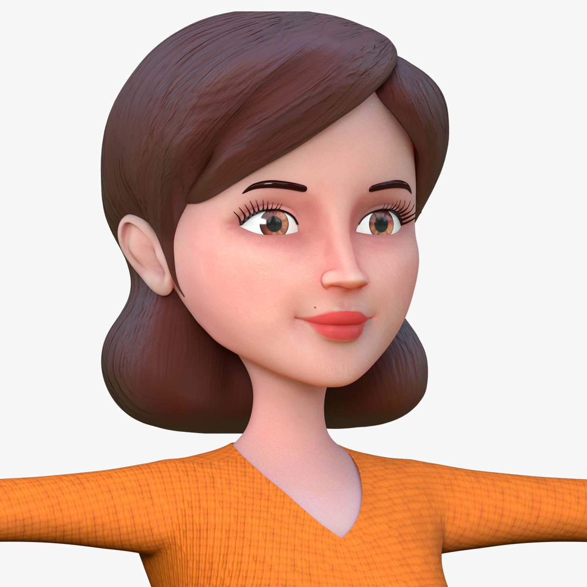 Cartoon Mother model - TurboSquid 1755481