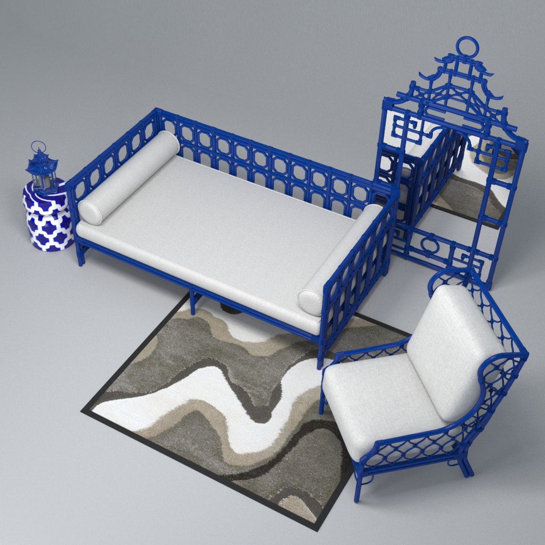 3D Model Blueberry Set - TurboSquid 1651005