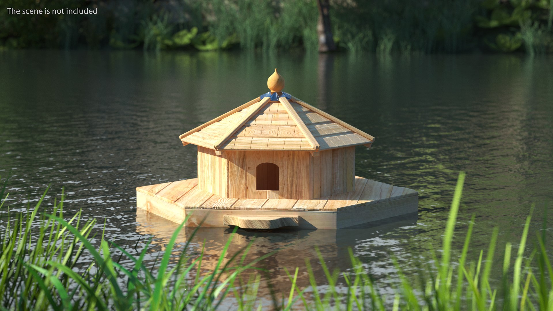 Floating Duck Houses Collection 3D Model - TurboSquid 2006292