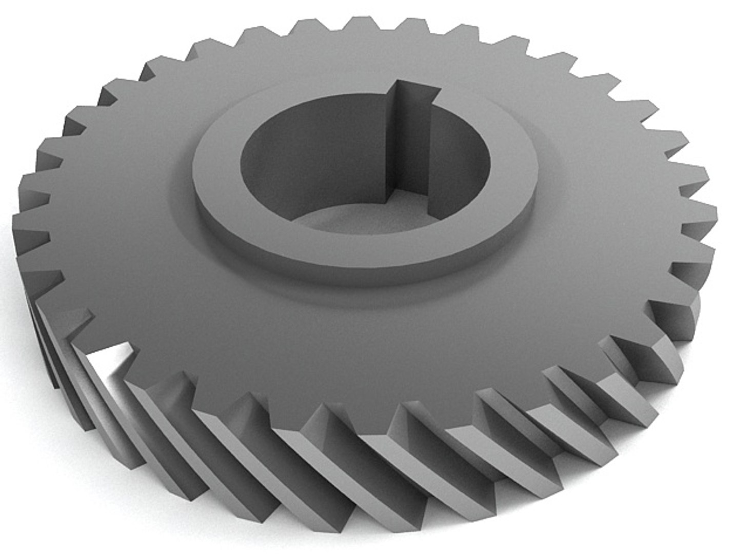 Helical Gears 3d Model