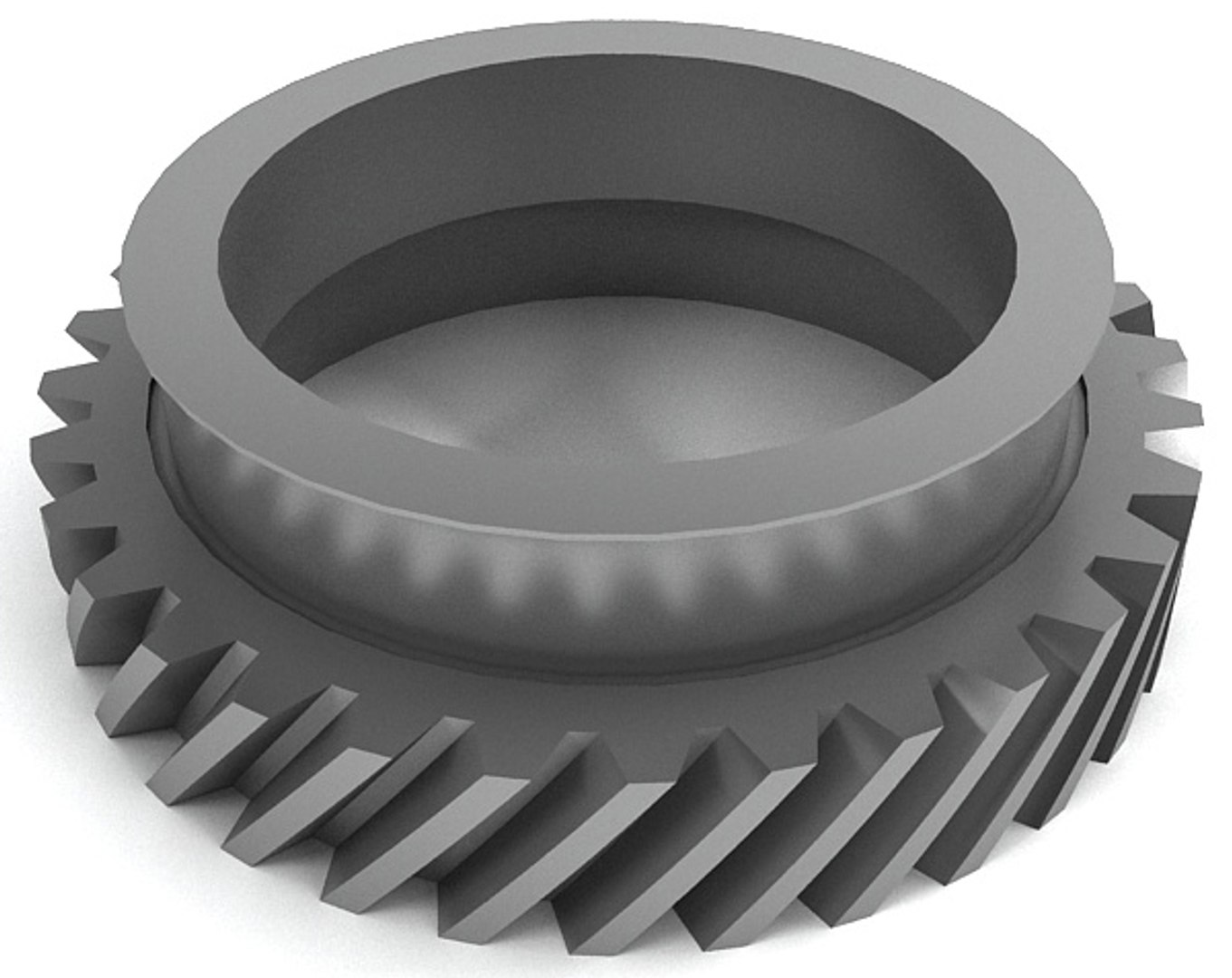 Helical Gears 3d Model