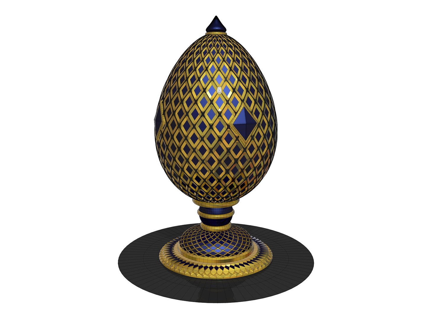 3D Faberge Egg Model - TurboSquid 1513660