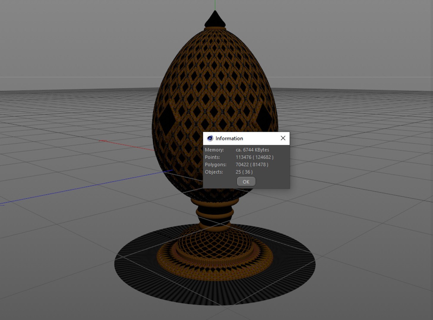 3D Faberge Egg Model - TurboSquid 1513660