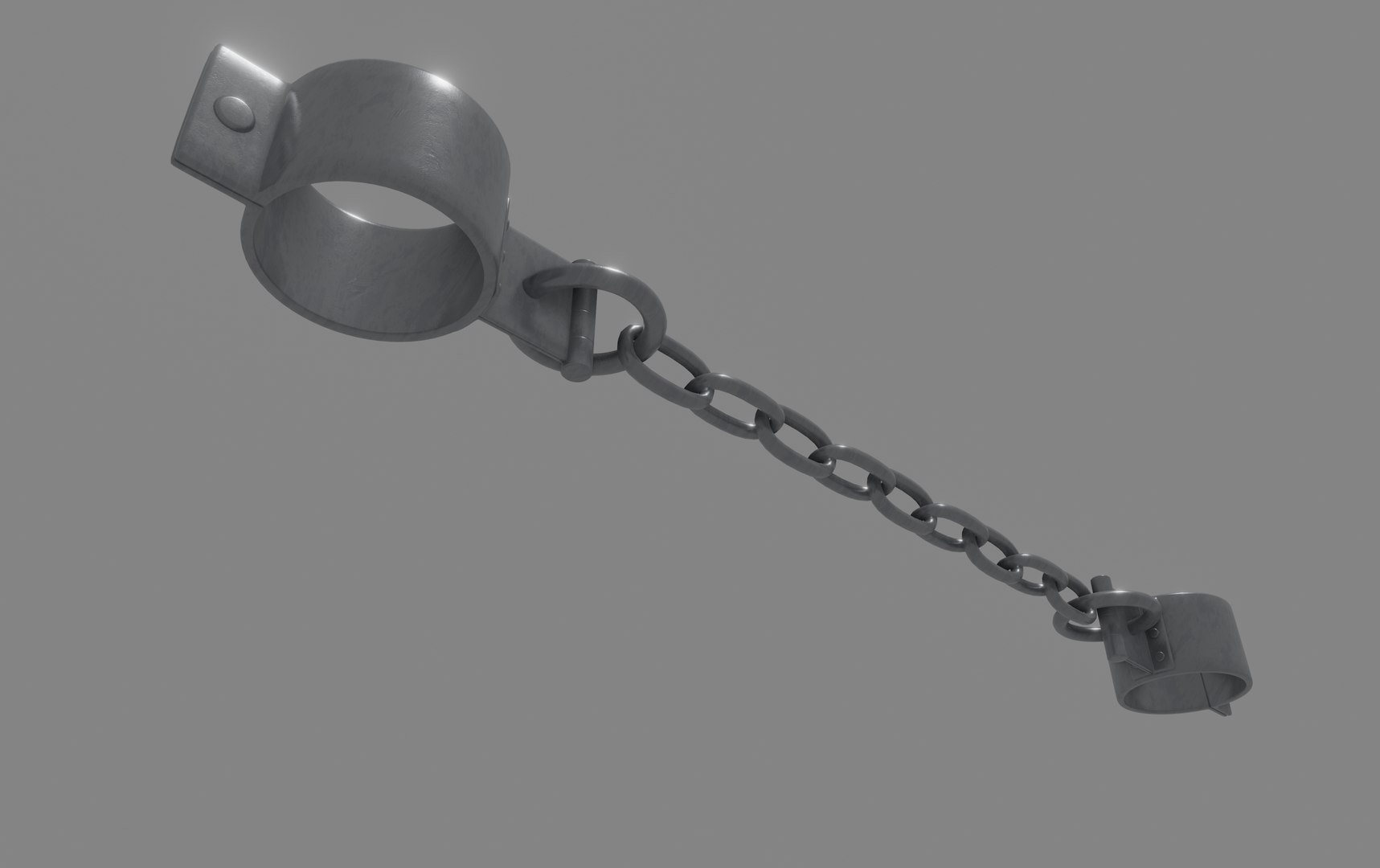 Leg Shackles 3D - TurboSquid 1868274