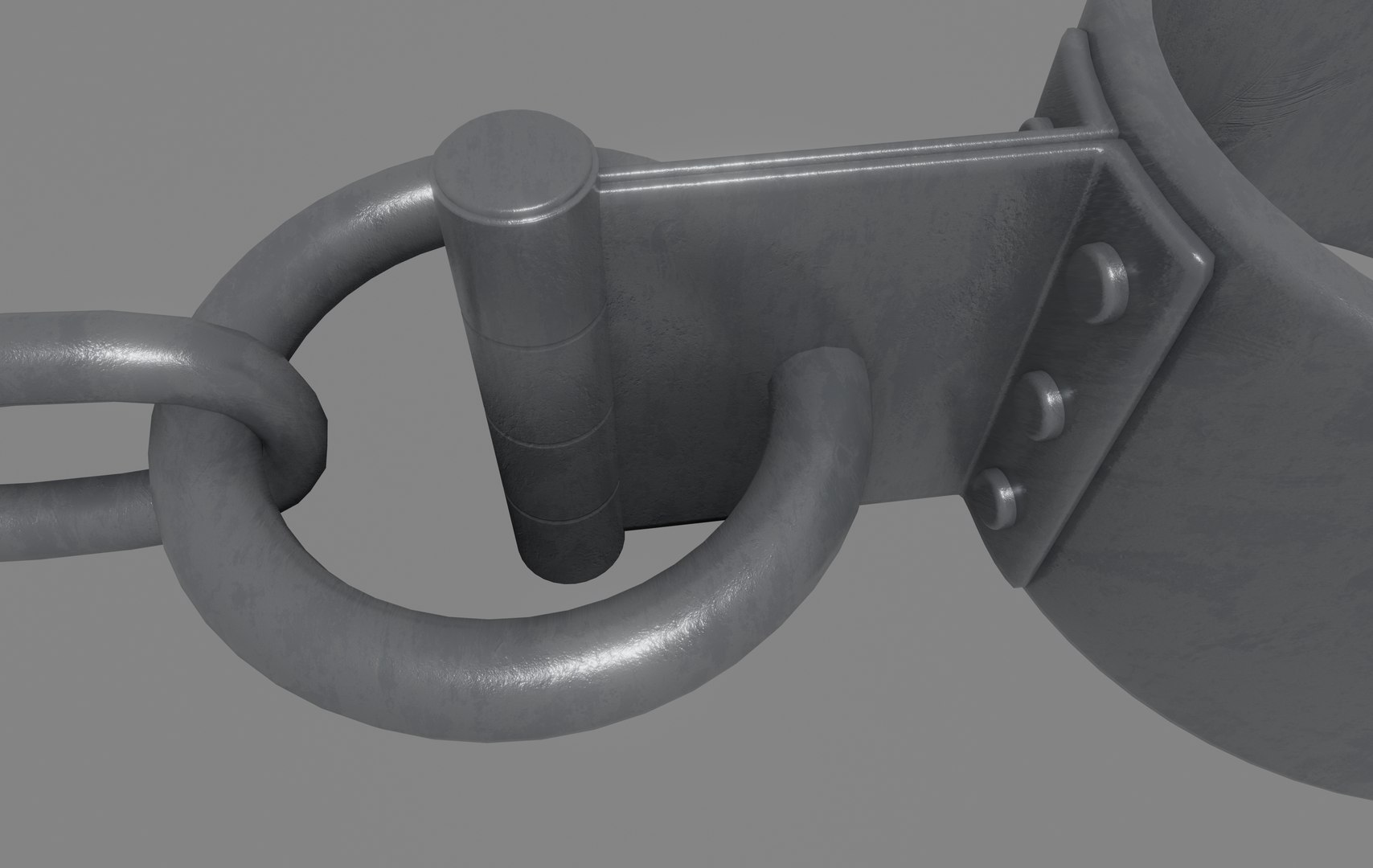 Leg Shackles 3D - TurboSquid 1868274