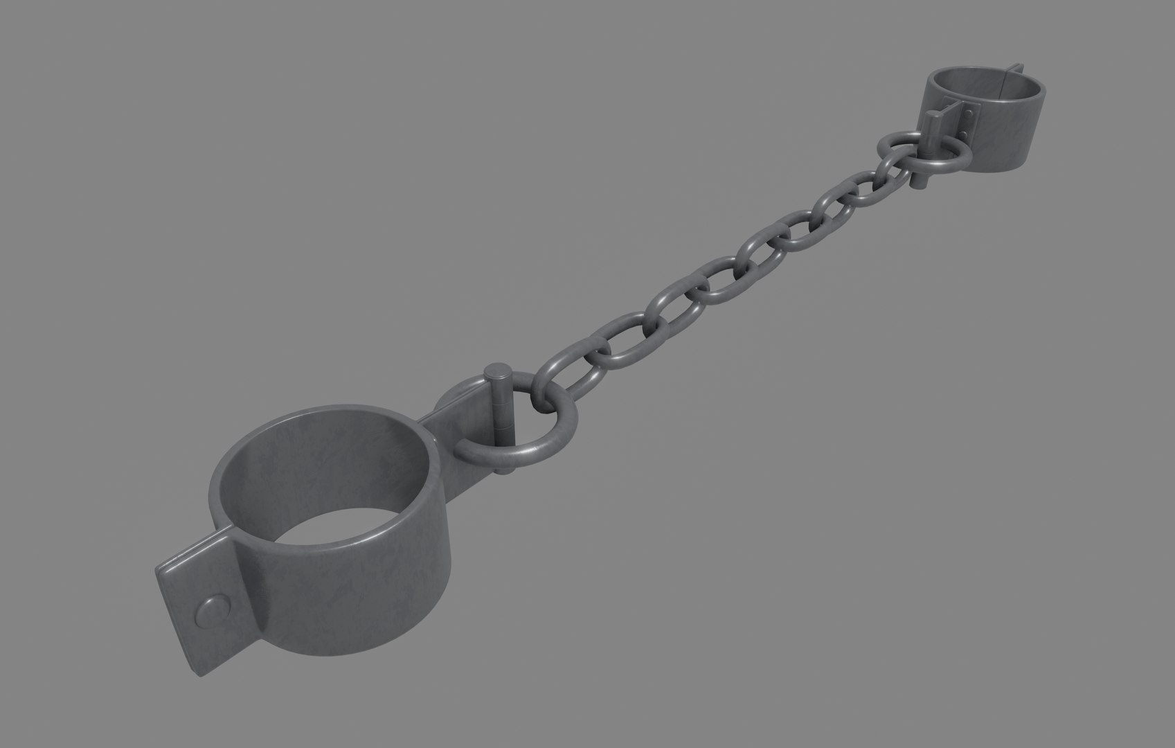 Leg Shackles 3D - TurboSquid 1868274