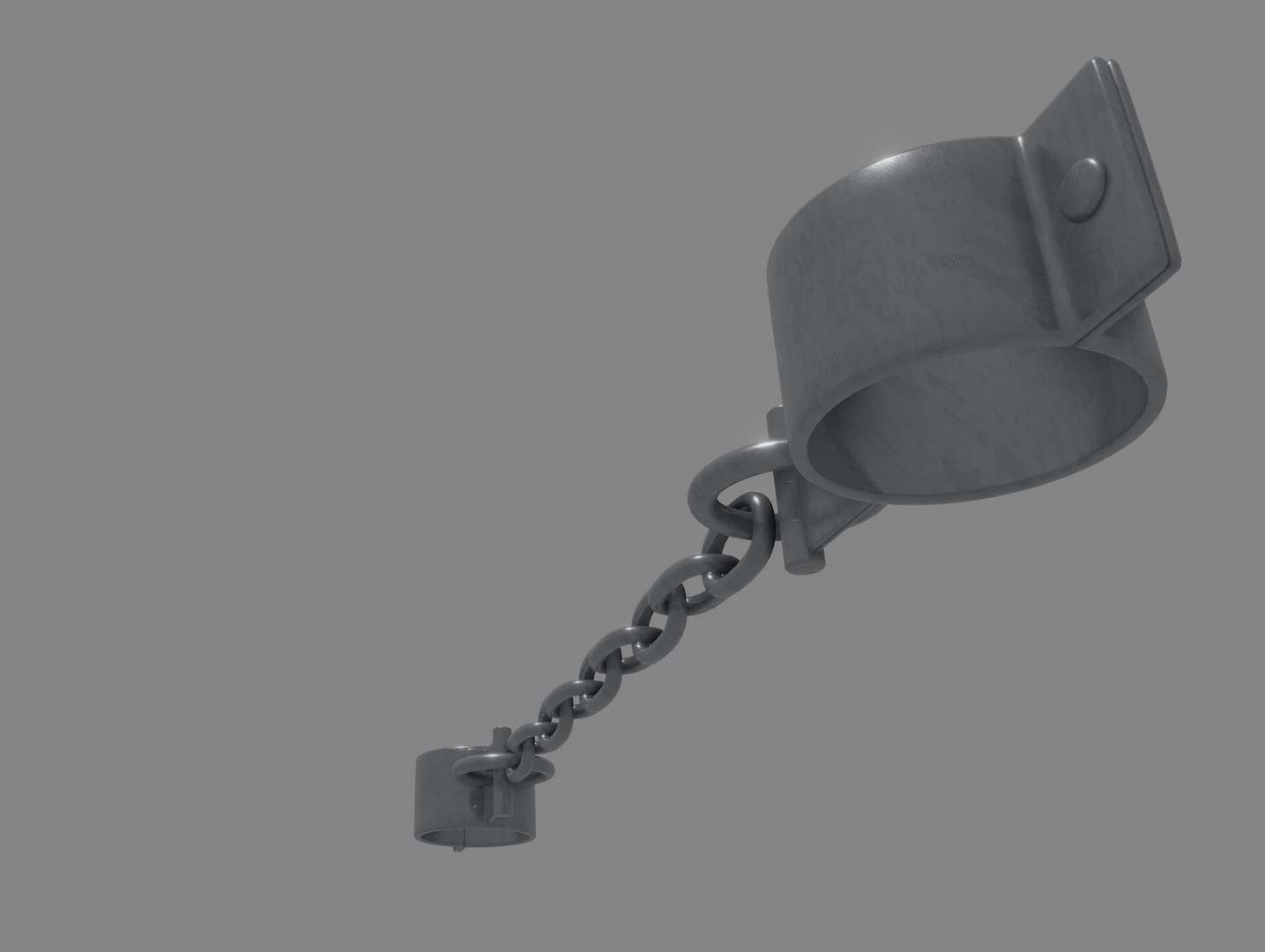 Leg Shackles 3D - TurboSquid 1868274