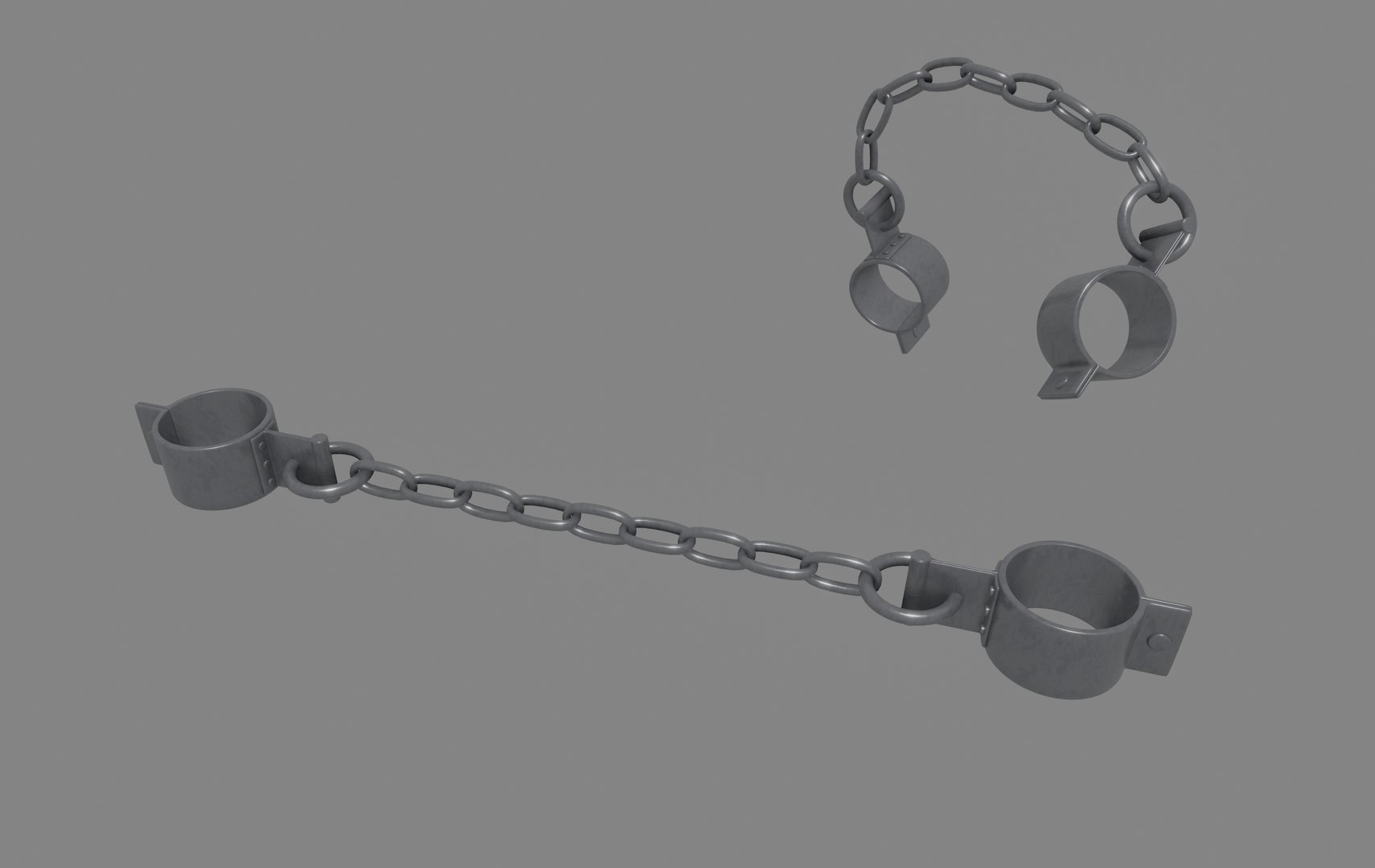 Leg Shackles 3D - TurboSquid 1868274