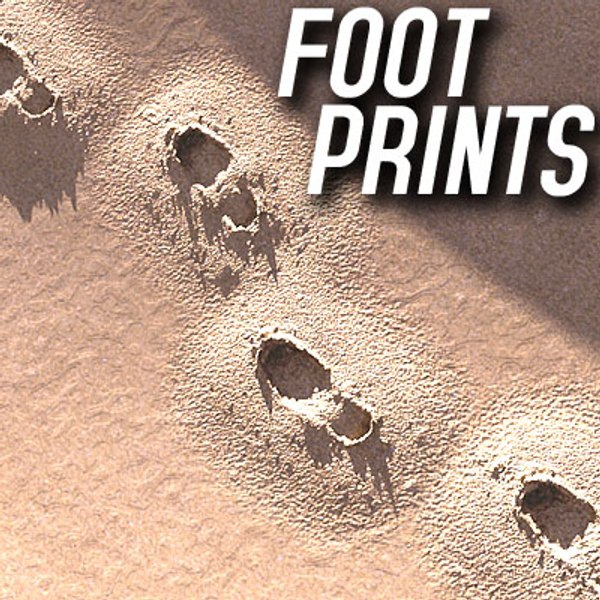 3D Footprints Models | TurboSquid