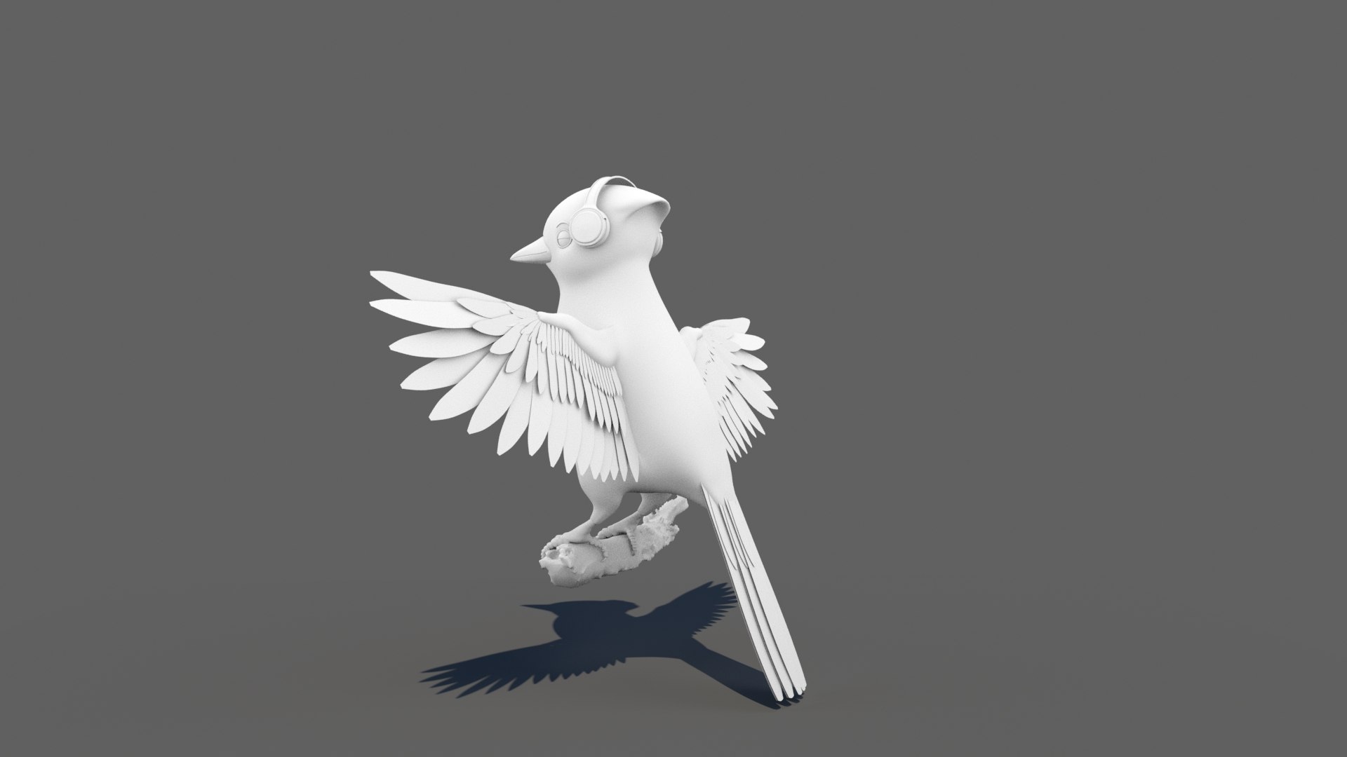 3D Rigged 3D Bird Model - TurboSquid 2241243