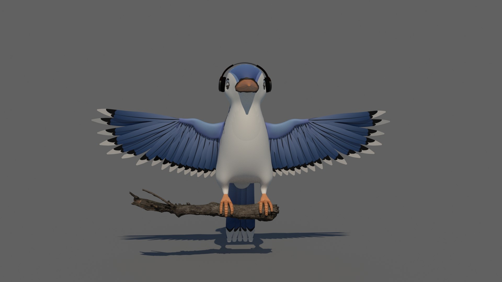 3D Rigged 3D Bird Model - TurboSquid 2241243