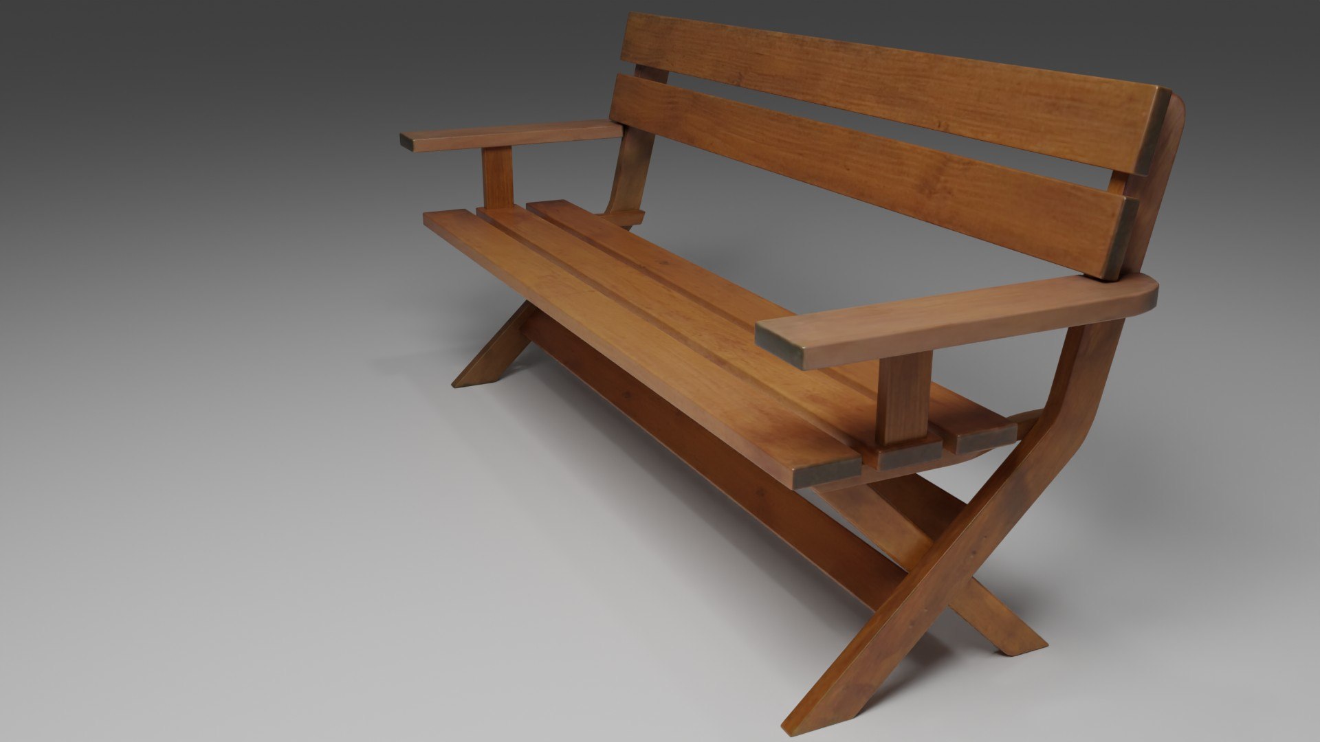 Bench 3D model - TurboSquid 2150440