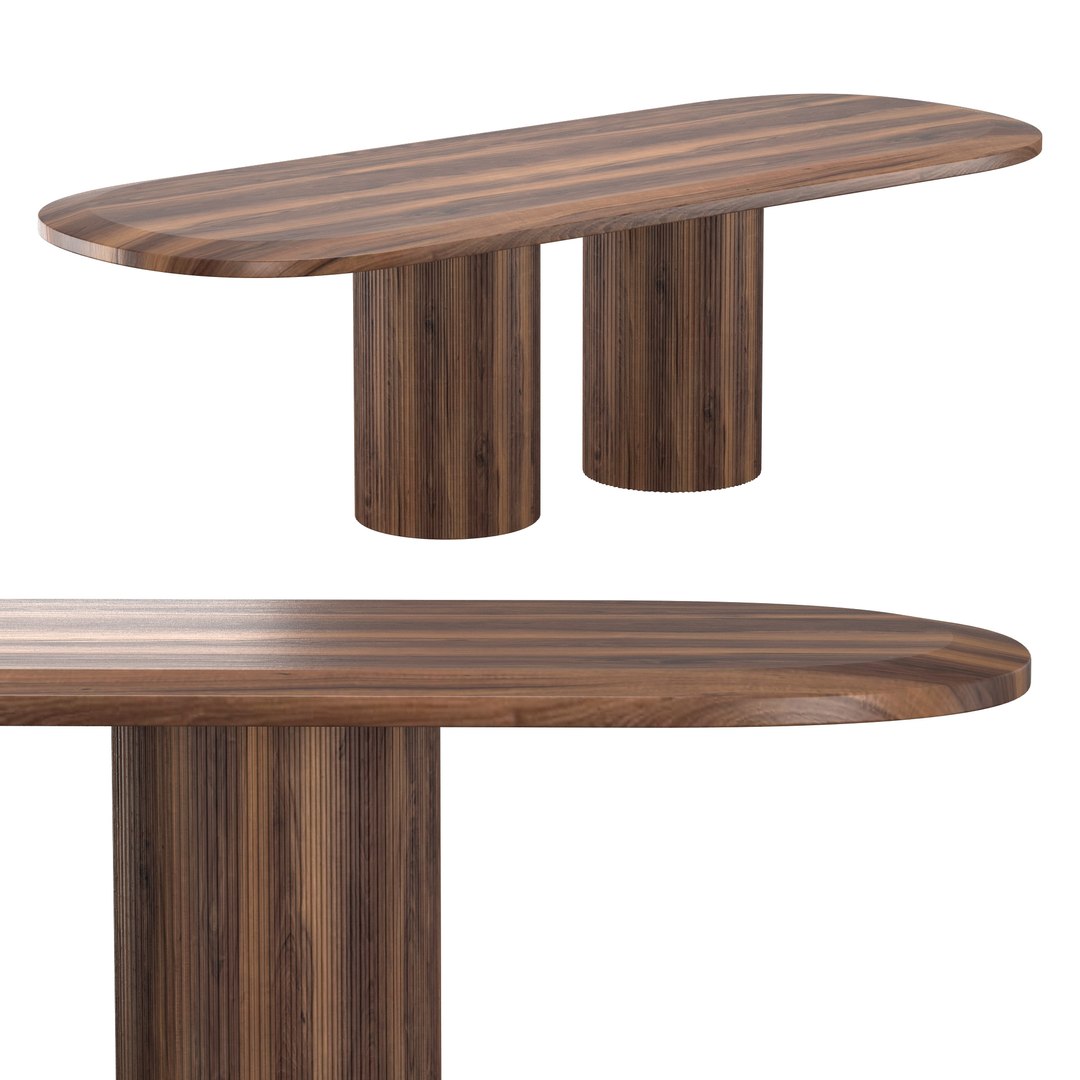 OSTINATO II TABLE and BALDUCCI CHAIR 3D model - TurboSquid 1954335