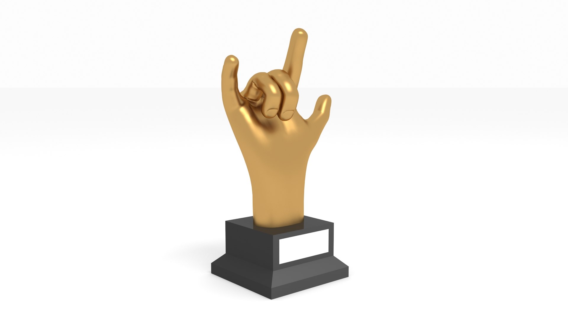 3D Award Hand - TurboSquid 1664530
