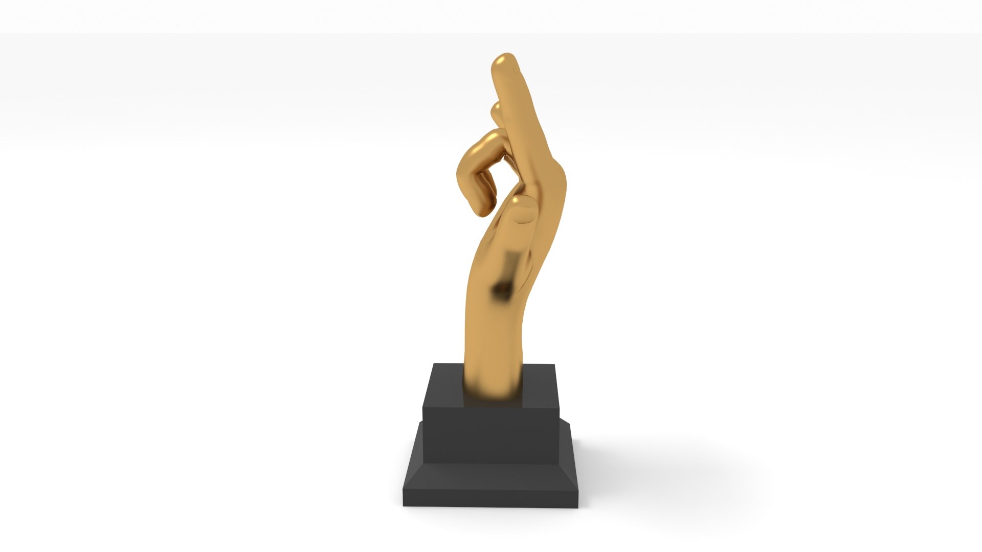 3D Award Hand - TurboSquid 1664530