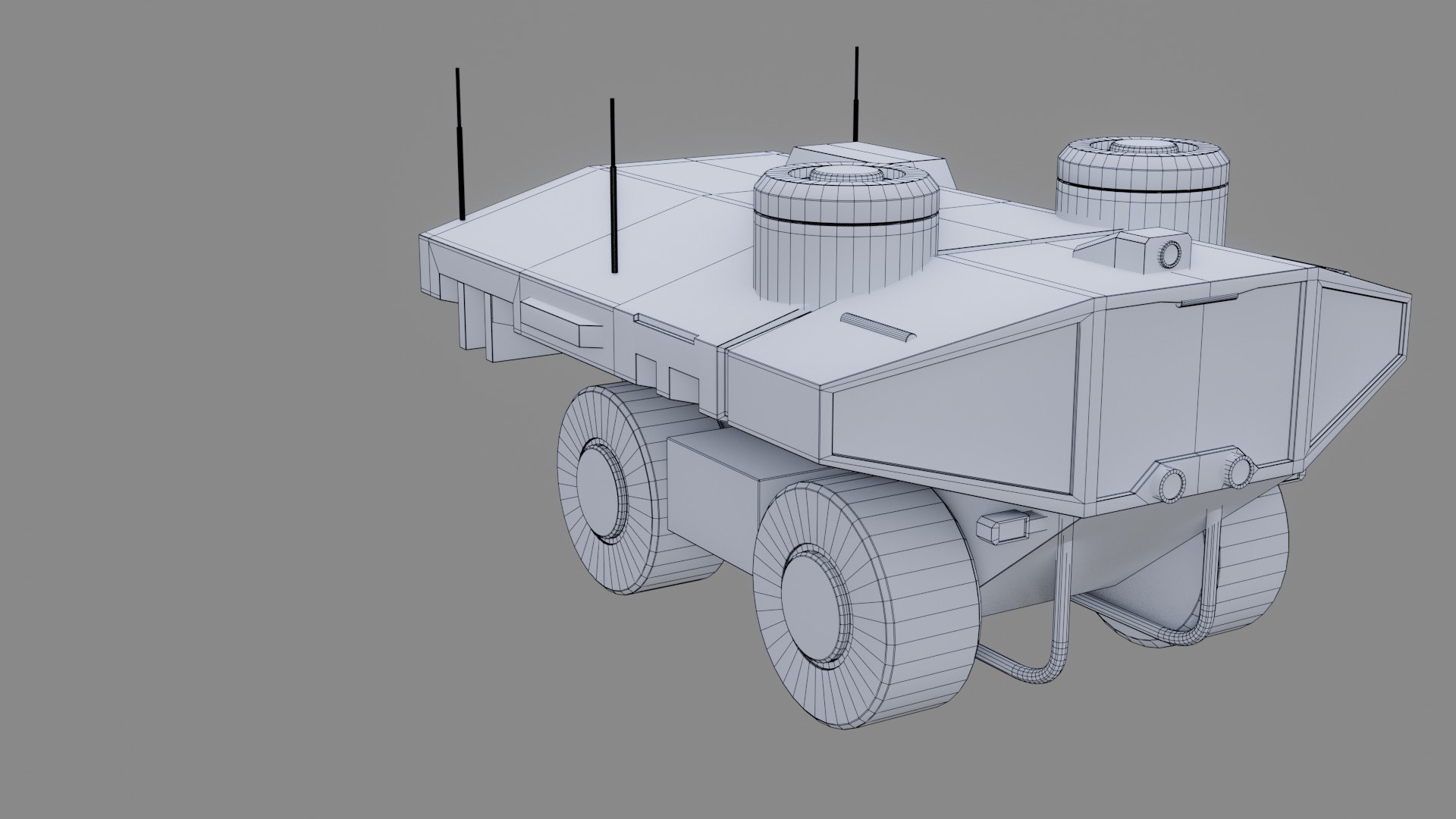 Sci-Fi Rover - Low Poly - Game Ready - PBR 3D - TurboSquid 1807362