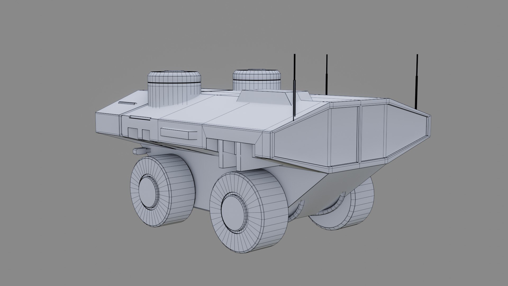 Sci-Fi Rover - Low Poly - Game Ready - PBR 3D - TurboSquid 1807362