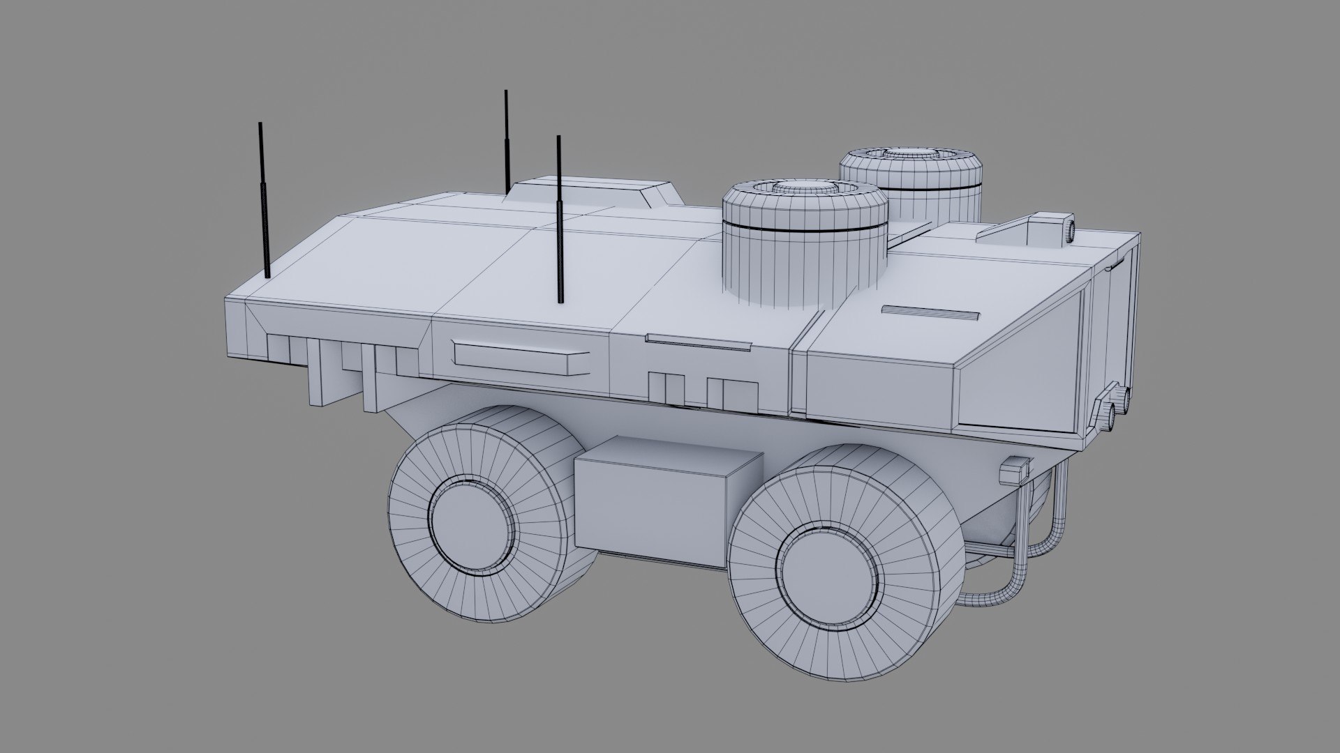 Sci-Fi Rover - Low Poly - Game Ready - PBR 3D - TurboSquid 1807362