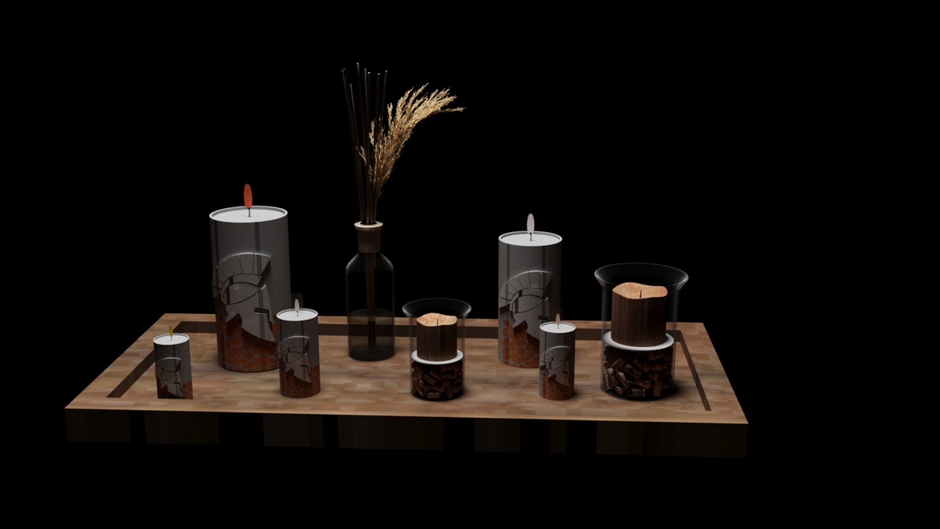 Candle 3D Model - TurboSquid 2128609