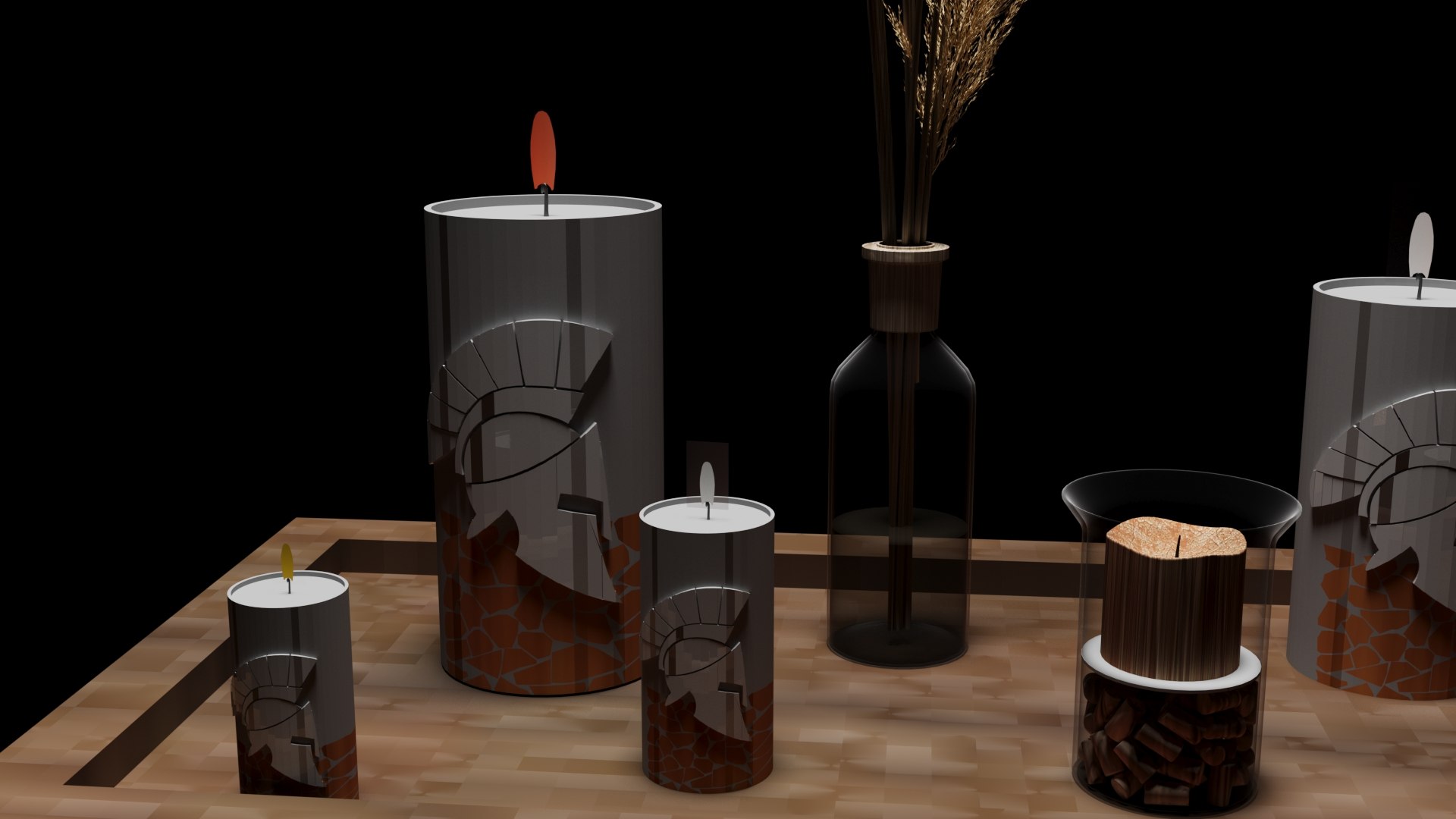 Candle 3D Model - TurboSquid 2128609
