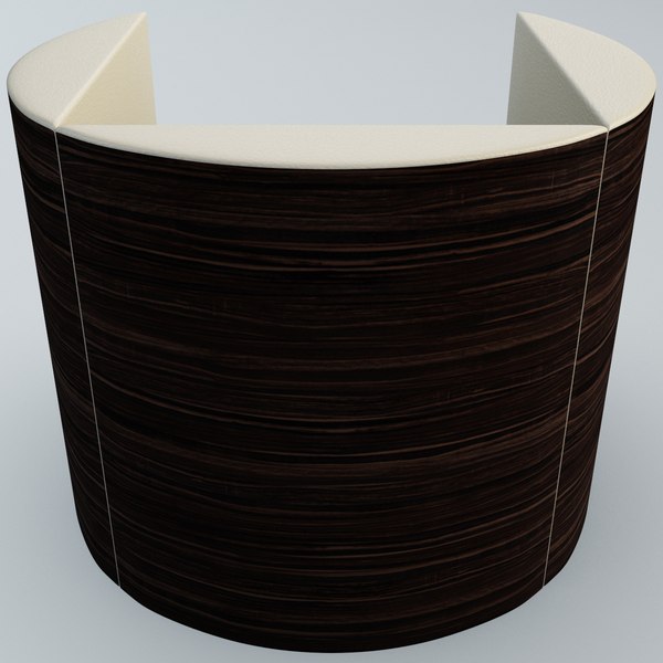 3d cylinder chair model