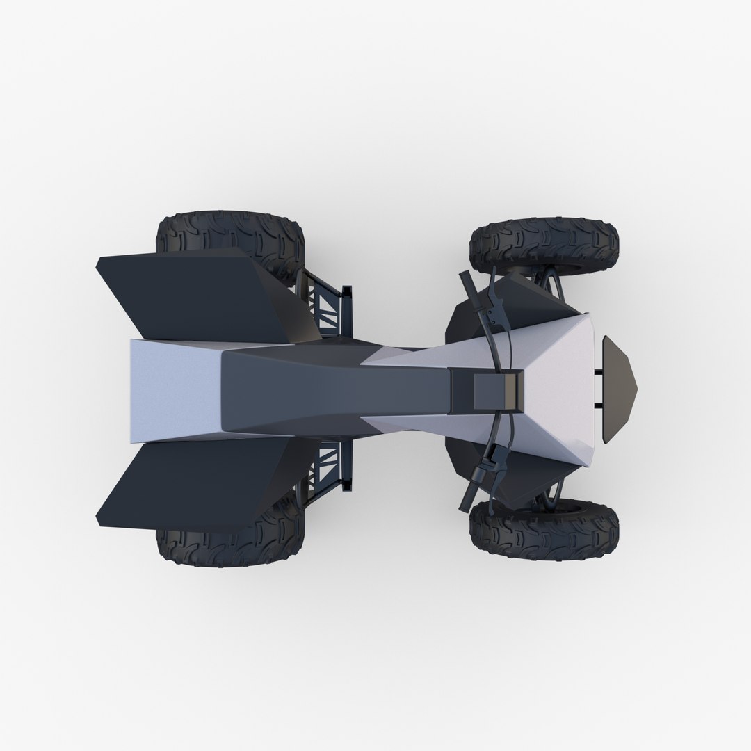 Tesla Cyberquad ATV 3D 모델 - TurboSquid 1592247