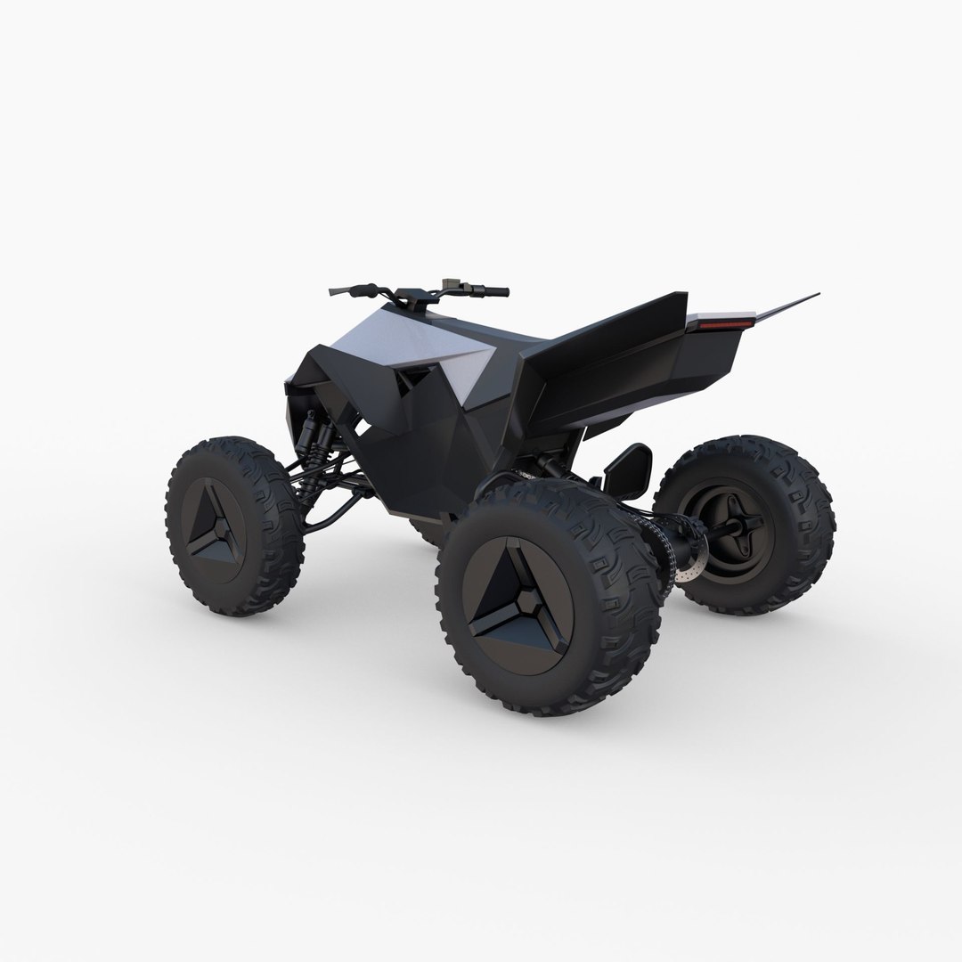 3D Tesla Cyberquad Atv Quads - TurboSquid 1592247