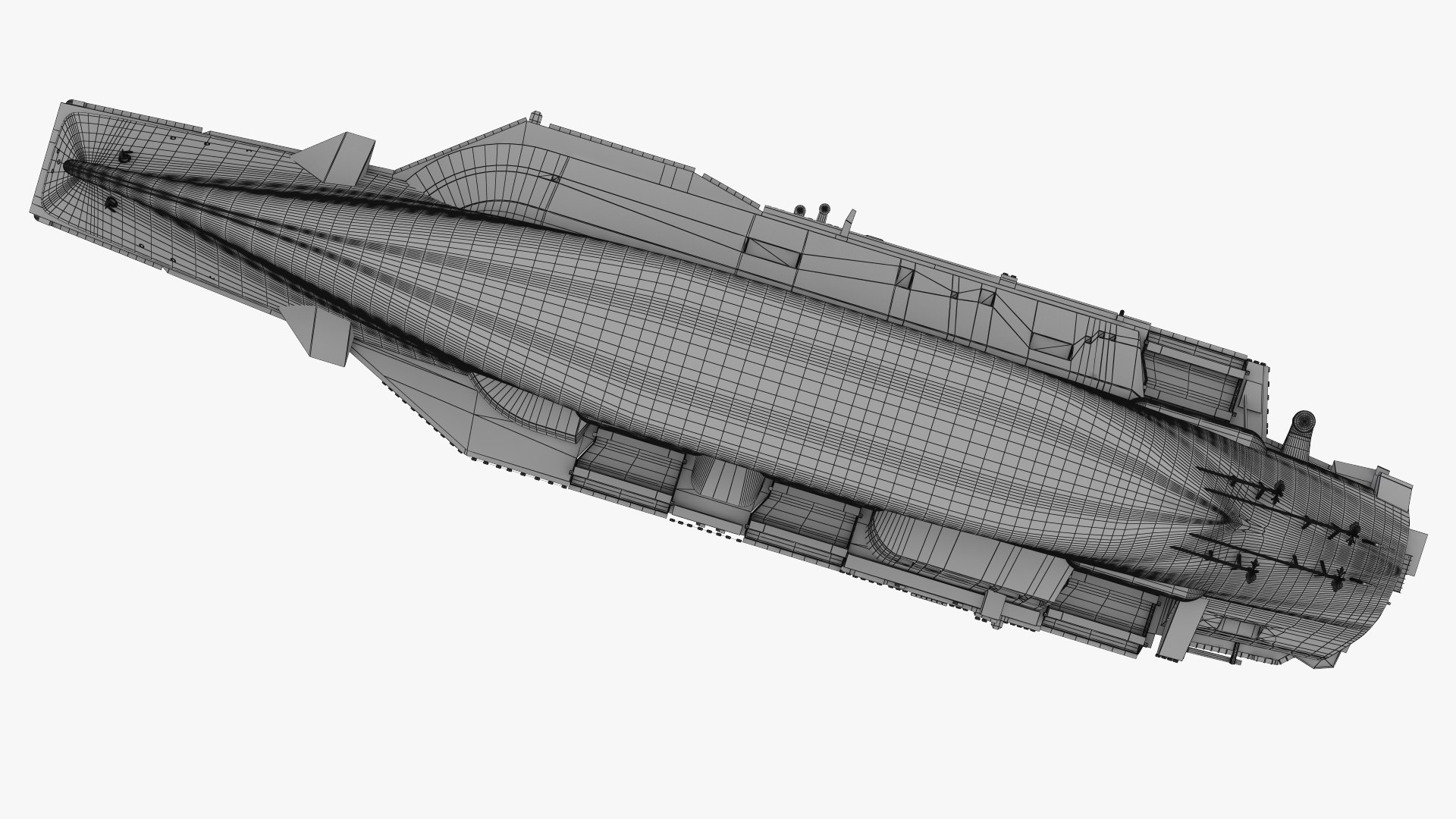 3D Aircraft Carrier Model - TurboSquid 2219698
