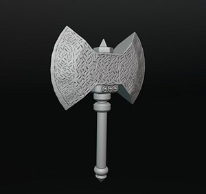 Battle Axe STL Models for Download | TurboSquid