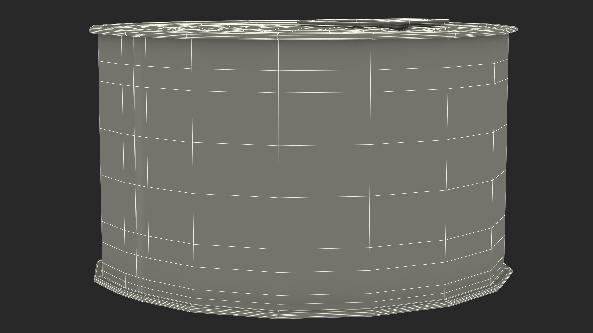 3D Food Tin Can With Pull Tab Model - TurboSquid 2346112