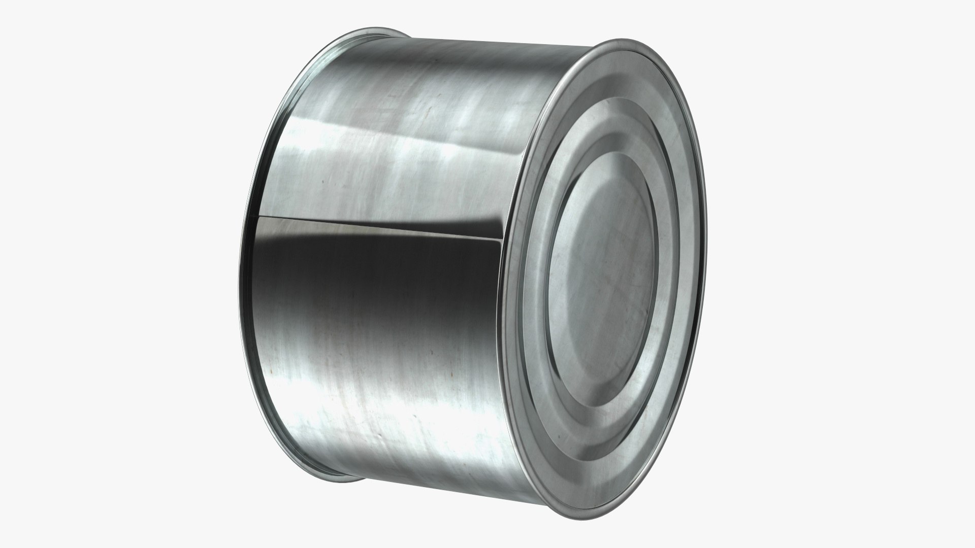 3D Food Tin Can With Pull Tab Model - TurboSquid 2346112