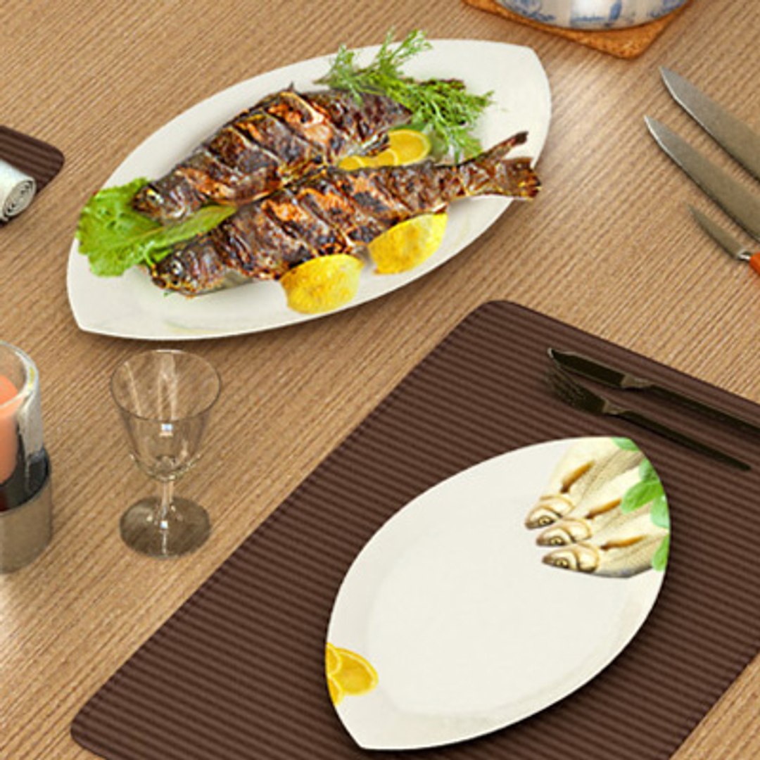3d Fish Plate