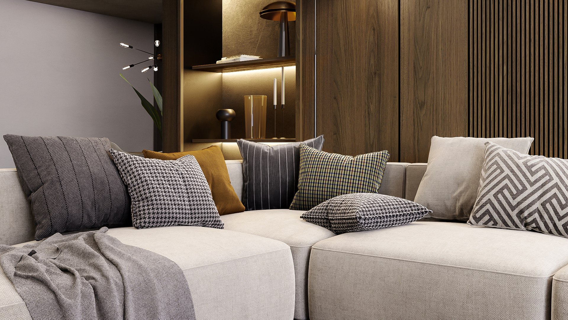 Interior living room scene 18 3D model - TurboSquid 2110821