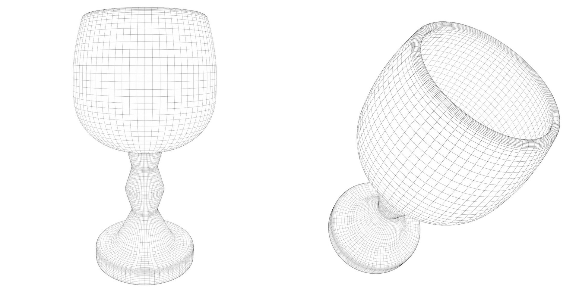 3D model wooden goblet - TurboSquid 1396191